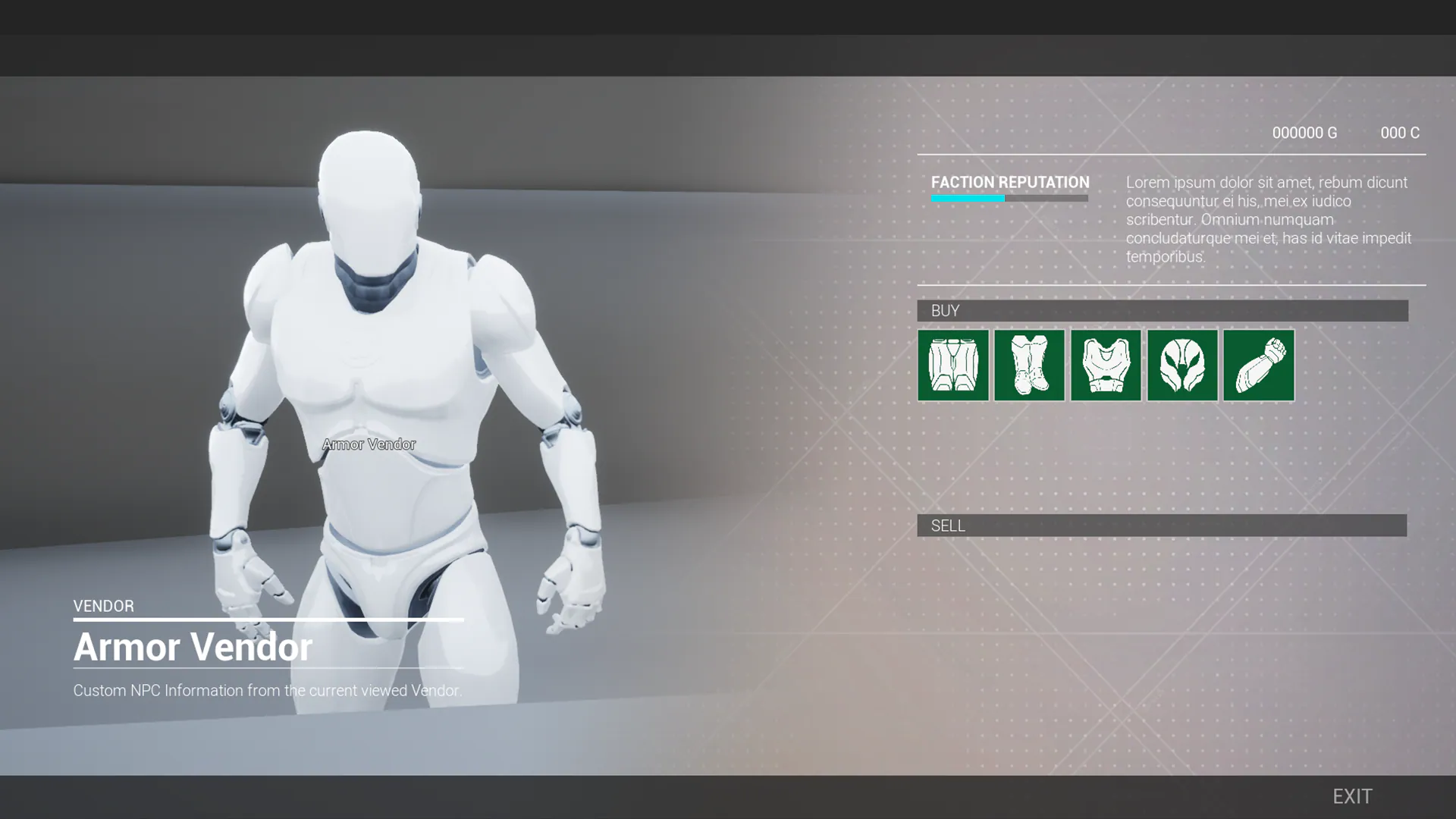 Inventory and Stat System